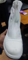 China Antistatic Safety Shoes Steel Toe Boots Insustrial Use PVC Sole Customized for sale