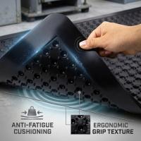 China Conductive SPU PU Anti-Static Flooring Mat for Cleanroom Gowning Room Entrance for sale