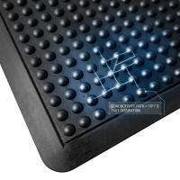 China Solvent-Free Wear-Resistant SPU PU ESD Cleanroom Flooring Mat for Gowning Rooms for sale