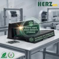 China Rotating ESD Circulation PCB Rack Metal Frame for SMT Circuit Board Storage for sale
