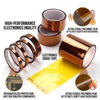 China Anti-Static High-Temperature Polyimide Kapton Tape for ESD Safe Board Insulation for sale