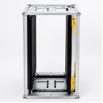 China Gear Track Adjustment ESD PCB Magazine Rack Anti static SMT PCB Storage Rack for sale