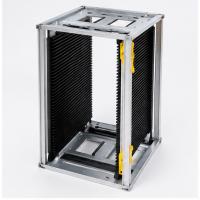 China Gear Track Adjustment ESD PCB Magazine Rack Anti static SMT PCB Storage Rack for sale