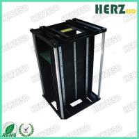 China HZ-2601 ESD PCB Magazine Rack 355x315x580mm with 50 Storage Slots and Plastic Base for SMT Industry for sale