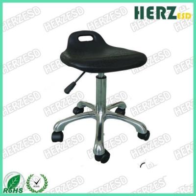 China HZ-32350 ESD PU Foam Laboratory Stool with 420-570mm Height Adjustment and 10⁶-10⁹ Ohm Resistance for sale