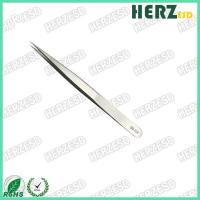 China ESD-Safe Pointed Head Tweezers 135mm Length | High Precision Stainless Steel Anti-Magnetic Electronics Tools for sale