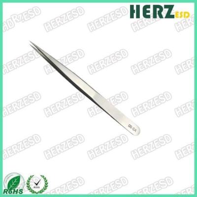China ESD-Safe Pointed Head Tweezers 135mm Length | High Precision Stainless Steel Anti-Magnetic Electronics Tools for sale