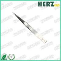 China ST-10 ESD Safe Tweezers 100% Non-Magnetic Super Alloy with Custom Logo for Electronics Assembly for sale