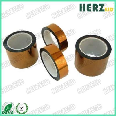 China HZ-1406 ESD Anti-Static Polyimide Tape 33m Length with High Temperature Resistance for Electronics for sale