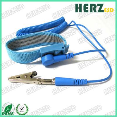 China HZ-41101 Economical Antistatic Wrist Strap with 1.8M PU Cord and 1 Meg Ohm Resistor for ESD Protection for sale