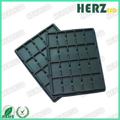 China ESD Conductive Blister Tray HZ-1405 | 0.6-3mm PET/PS/HIPS Material | 10³-10¹¹ Ohm Resistance for sale