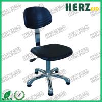 China Back Size 380 X 380mm Clean Room Chairs Class 100 With Grounding Chain for sale