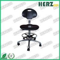 China ESD Safe Task Chair with Foot Rest - 380x320mm Back Size, 600-800mm Height Adjustment, 10⁶-10⁹ ohm Resistance for sale