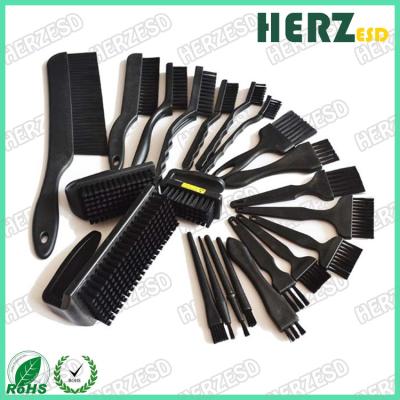 China PP Material ESD Safe Cleaning Brush with Conductive Hard/Soft Bristles for Electronics - Multiple Styles Available for sale
