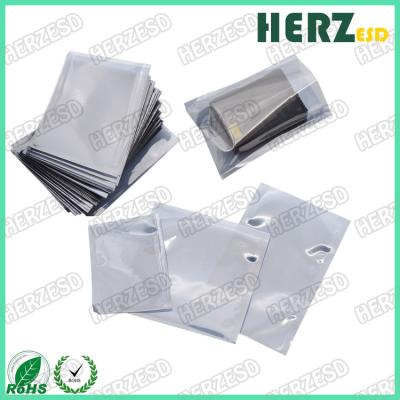 China Metal Layer APET Electronic Static Shielding Bag 0.075mm Thickness with 10⁸-10¹¹Ω Surface Resistance for sale