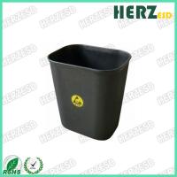 China ESD Safe Waste Bin 15L with 10⁶-10⁹ Ohm Protection for Cleanrooms and Static-Sensitive Areas for sale