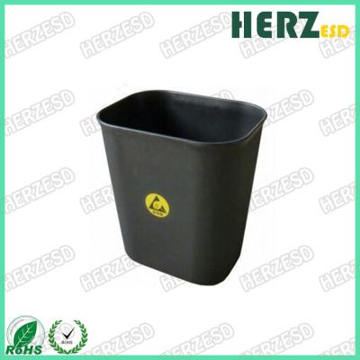 China ESD Safe Waste Bin 15L with 10⁶-10⁹ Ohm Protection for Cleanrooms and Static-Sensitive Areas for sale