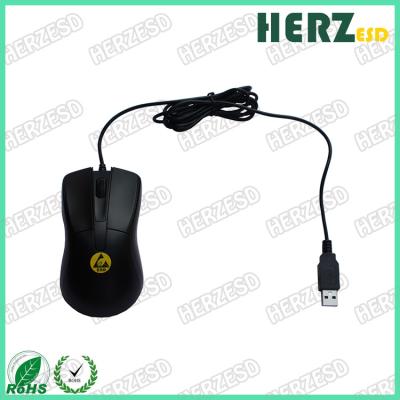 China HZ-51004 ESD Antistatic Mouse for Cleanroom Use with 10⁵-10⁹ Ohm Volume Resistance and <100V Friction Voltage for sale