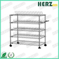 China HZ-28102 Movable ESD Storage Shelves with 1500mm Height and 70kg Castor Capacity for EPA Environments for sale
