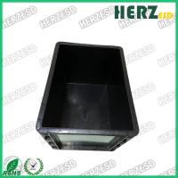 China ESD Storage Crate 400x300x280mm with 10³-10⁹ Ohm Surface Resistance for Electronic Components Protection for sale