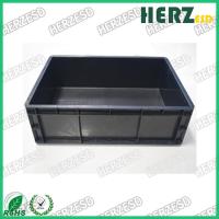 China Durable Industry ESD Corrugated Bins , ESD Safe Boxes RoHS Certification for sale