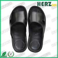 China HZ-4305 ESD PU Cleanroom Slipper - Anti-Static 10e7-10e9 Ohm Surface Resistance, Sizes 34-46 for sale