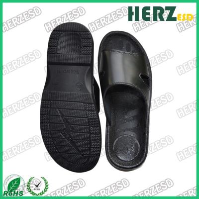 China HZ-4305 Antistatic PU Slipper ESD Safety Shoes with 10^7-10^9 Ohm Resistance for Electronic Workshops for sale