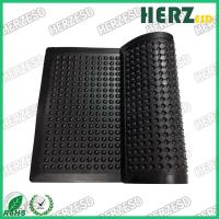 China HZ-930 ESD Rubber Anti-Fatigue Floor Mat 610x910x12.5mm 3kg with 10³-10⁹ Ohm Surface Resistance for sale