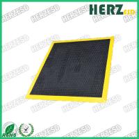China 12.5mm ESD Anti-Fatigue Rubber Mat 610x910mm with 1x10⁶-10⁹ Ohm Surface Resistance RoHS Certified for sale