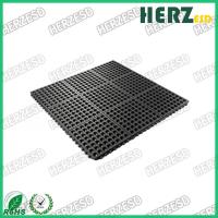 China HZ-950 ESD Rubber Mat 610x450x15mm with 1x10³-10⁵ Ohm Surface Resistance and Anti-Fatigue Design for sale