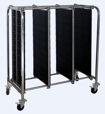 China HZ-27103B ESD PCB Storage Trolley 1100×620×1300mm with Pressure Plugs for 100-500 Boards for sale