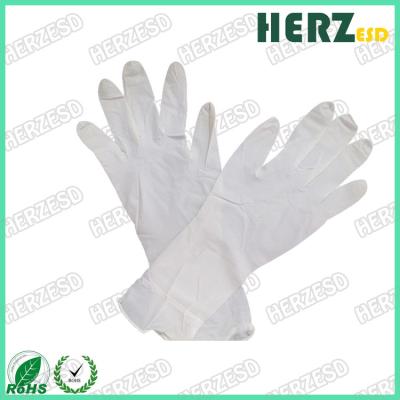 China Waterproof Anti-Oil ESD Nitrile Exam Gloves 9'' and 12'' Lengths Powder Free Medical Industrial Grade for sale
