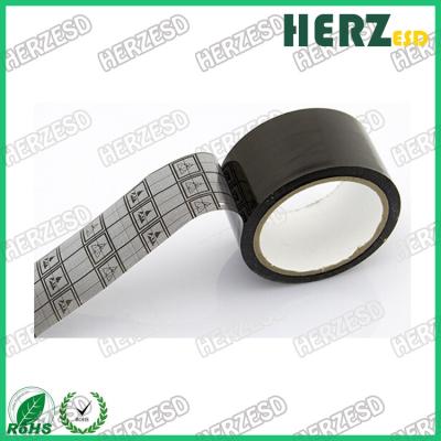 China HZ-1403 Plastic Core ESD Grid Tape 60um Thickness 36M Length for Electronics Protection for sale