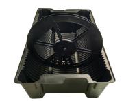 China HZ-2712 Antistatic PP Injection Reel Storage Bin 550x350x175mm Capacity 33 Reels ESD Protection for sale