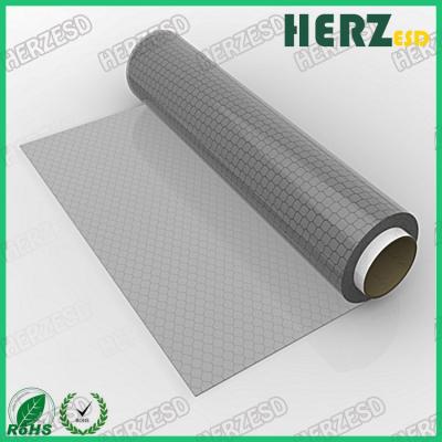 China Transparent Soft ESD PVC Curtain 1.37m x 30m Size 0.3mm Thickness for Electronic Workshop Anti-Static Protection for sale
