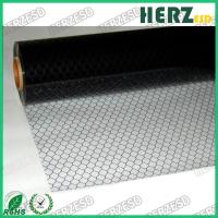 China ESD PVC Grid Anti-Static Curtain 1.37m x 30m Size 0.3mm Thickness for Cleanroom Protection for sale