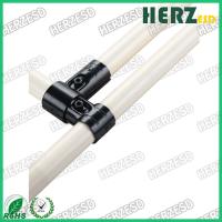 China 28mm ESD Plastic Coated Metal Lean Pipe for Storage Racks - 4m Length, 0.8-1.5mm Thickness for sale