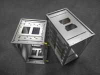 China Custom Aluminum Alloy ESD SMT Magazine Rack with 50 PCB Slots and 120-200°C Temperature Range for sale