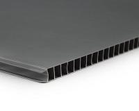 China ESD Black PP Corflute Conductive Sheet 2-8mm Thickness 1800mm Width for Electronic Storage for sale