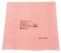 China 0.10mm Pink Antistatic PE ESD Shielding Bags with 10^8-10^11 Ohm Resistance for PCB Protection for sale