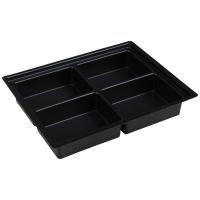 China 5mm HIPS ESD Antistatic Blister Tray 10^6 Ohms Resistance for Electronic Components Packaging for sale