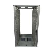 China Aluminum Pillar 10E 6ohm Surface Resistance Metal ESD Magazine Rack for sale