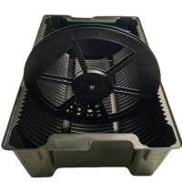 China 3mm Conductive Polystyrene ESD Storage Box for 330mm SMT Reels - Holds 33 Reels with 10e4-10e9 Ohm Resistance for sale