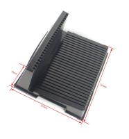 China L-Type 25 Slot PCB Circulation ESD Plastic Rack Holder with 9mm Pitch and 265x205x95mm Dimensions for sale