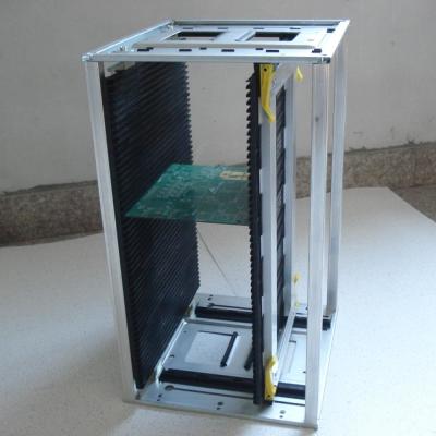 China ESD SMT PCB Storage Shelving with Metal Base 355-630mm Sizes and 50 PCB Capacity for ESD Protection for sale
