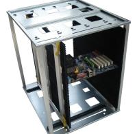 China Conductive PP 5 Side ESD Magazine Rack Shelving Gear Track Adjustable for sale