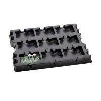 China RoHS 25pcs PP Conductive Fiber 5mm Slot ESD PCB Racks For Cleanroom for sale