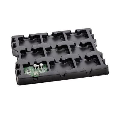 China RoHS 25pcs PP Conductive Fiber 5mm Slot ESD PCB Racks For Cleanroom for sale