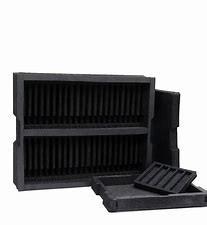 China 80-100 Kg/m³ ESD EVA Foam Sheets with 10³-10⁹ Ohm.cm Conductivity for Electronics Protection for sale