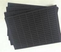 China HZ-1203 ESD PU Foam Sheet 25-27Kg/m³ Density with 10³-10¹¹ Ω Surface Resistivity for Electronic Packaging for sale